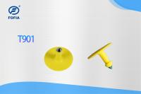 China Durable Waterproof ICAR Fofia T904 +T901 Animal Ear Tag Chip RFID TPU Laser Coding 3 Year Warranty Cattle Tracking for sale