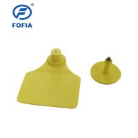 China FOFIA New Waterproof TPU RFID T904+T901 Ear Tags for Cattle Livestock Tracking Farm Animal Management with 3 Months Warranty for sale