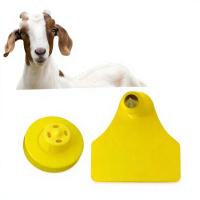 China Durable Waterproof Goat Sheep Electronic Animal Tracking Ear Tag New High Quality RFID TPU Laser Coding 3 Year Warranty Model for sale