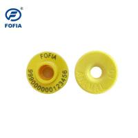 China Durable Waterproof Goat Sheep Electronic Animal Tracking Ear Tag New High Quality RFID TPU Laser Coding 3 Year Warranty Model for sale