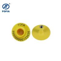 China Fofia ET957+T967 Sheep Goat Cattle Animal Combination Electronic Farm Tracking Ear Tag New High Quality RFID TPU Laser Coding 3 for sale