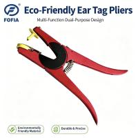 China New FOFIA Aluminum Alloy Farm Animal Ear Tag Applicator with Laser Coding for Cattle Pig Sheep Horse Ear Tags 3 Months Warranty for sale
