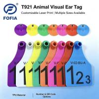 China Fofia T921 New Animal Ear Tag High Quality RFID TPU Chip Laser Coding 1.5 Year Warranty for Farm Cattle Cow/Pig/Sheep for sale