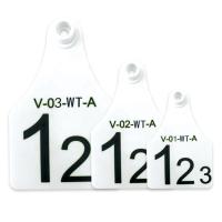 China Fofia T921 New Animal Ear Tag High Quality RFID TPU Chip Laser Coding 1.5 Year Warranty for Farm Cattle Cow Pig Sheep for sale