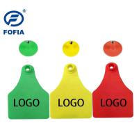 China Fofia T921 New Animal Ear Tag High Quality RFID TPU Chip Laser Coding 1.5 Year Warranty for Farm Cattle Cow/Pig/Sheep for sale