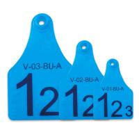 China Fofia T921 New Animal Ear Tag High Quality RFID TPU Chip Laser Coding 1.5 Year Warranty for Farm Cattle Cow Pig Sheep for sale