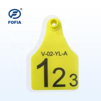 China Fofia T921 New Animal Ear Tag High Quality RFID TPU Chip Laser Coding 1.5 Year Warranty for Farm Cattle Cow/Pig/Sheep for sale