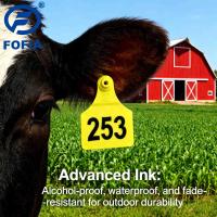 China New Plastic Livestock Cattle Sheep Pig Cow Goat Identification Marker Waterproof Animal Ear Tag Mark Pen Black Ink for sale