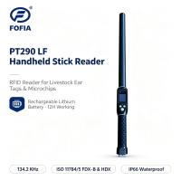 China Durable Waterproof Long Range 134.2kHz RFID Ear Tag Reader ISO11784/5 Protocol 30-100cm Reading Distance PVC Material for for sale