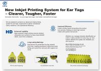 China New Full ICAR LF Electronic Waterproof RFID TPU Yellow Animal Ear Tags 14.5mm Chips 5 Year Warranty Fofia Cattle Farm Use for sale