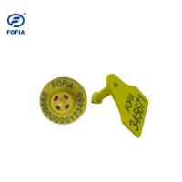 China Fofia ET957+T967 Sheep Goat Combination Electronic Animal Tracking Ear Tag New RFID TPU Plastic Laser Coding 3-Year Warranty for sale