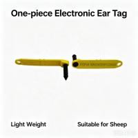 China New Fofia High-Temperature Resistant Integrated Anti-Shedding Laser-Coded Electronic ET969 Ear Tag Sheep Built-in RFID RF Chip for sale