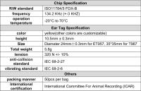 China Fofia ET957+T967 Cow/Sheep/Goat Combination Electronic Animal Tracking Ear Tag New RFID TPU Laser Coding 3-Year Warranty Farm for sale