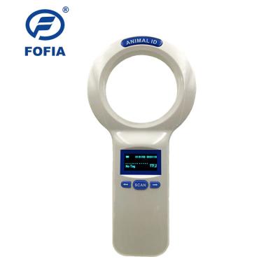 China Mini Pet Id RFID Microchip Scanner Animal Reader Livestock 134.2KHz for sale
