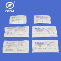 China RFID Animal Id Microchip Glass Tag FDX - B 134.2KHz ISO11784 / 11785 1.4*8 Mm Injectable Transponders for sale