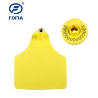 China 134.2khz Personalized Cattle Tracking Ear Tags for sale
