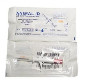 China ICAR Certified Animal ID Microchips With Syringe Width Of 49.5mm for sale
