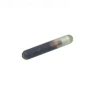 China 134.2KHZ RFID Glass Tag With Syringe , Animal Tracking Microchip 2*12mm for sale