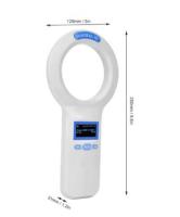 China ICAR Rfid Animal Microchip Reader 134.2khz Long Distance for sale
