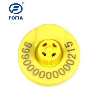 China Animal Management Tags Visual Tag Laser Printing Support Yellow Or Other for sale