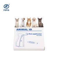 China 1.4*8mm IP67 ISO Transponder Microchip With Reusable Injection Applicator for sale