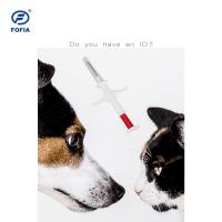 China Injectable Transponders 134.2khz Pet ID Microchip Transponder With Implant Syringe ISO Transponder Microchip for sale