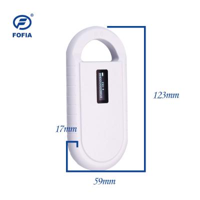 China ISO11784/5 FDX-B And ID64 Compatible RFID Microchip Scanner 134.2KHz/125KHz Frequency Pet Microchip Reader for sale