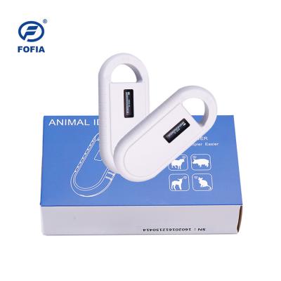 China Animal RFID Microchip Scanner LF 134.2khz  Handheld With Lithium Battery for sale
