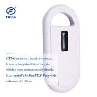 China Universal Microchip Reader RFID Pocket Dog Microchip Reader 134.2khz With Long Distance Reading for sale