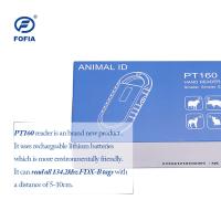 China Universal Microchip Reader RFID Pocket Dog Microchip Reader 134.2khz With Long Distance Reading for sale
