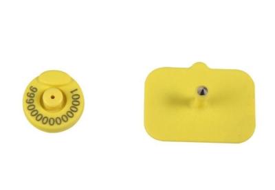 China EM4305 Electronic Sheep Cattle Tags PEUR Material for sale