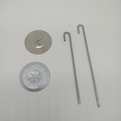 China Professional Custom Solar Panel J Hook Stainless Steel J Hook Insulation Pins for sale
