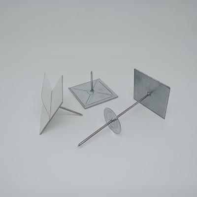 China Ventilation Steel Self Adhesive Insulation Pins For Steel Building Insulation Stick Pins And Washers for sale