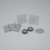 China Single Sided Insulation Stick Pins And Washers With Sticker For Air Duct Heat Thermal Insulation for sale