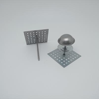China Anti Aging Perforated Base Insulation Hangers Fixing Pin 50mm Carton Iron Smooth Durable for sale