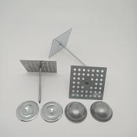 China Peel Press self adhesive insulation hanger stick pin Stuck up Steel 2.7mm 3.0mm 3.4mm for sale