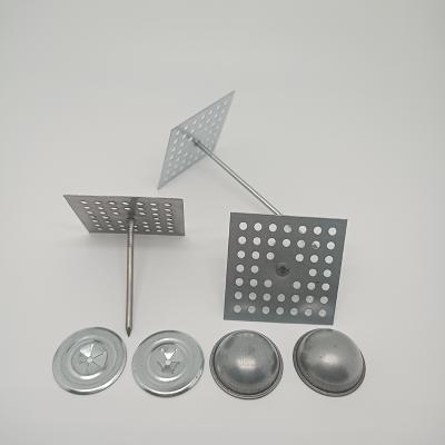 China Peel Press self adhesive insulation hanger stick pin Stuck up Steel 2.7mm 3.0mm 3.4mm for sale