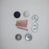 China Auotmachine Production CD Weld Studs 3*80mm Insulation Smooth Shank Type Steel Capacitor Discharge Weld Pins for sale