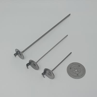 China 1.2mm-6mm Carbon Steel Duct Liner Cup Head Weld Pins For Insulation Fabrication for sale