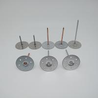 China Zinc Plated Self Adhesive Insulation Stick Pins 20mm-300mm With Washer for sale