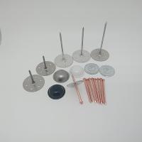 China Annular Groove Self Adhesive Insulation Pins With Zinc Plated Finish Navy Pins for sale