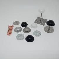 China Polishing Dome Cap Washer with Aluminum or Stainless Steel Cap for Insulation Fixing for sale