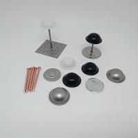 China Aluminum Insulation Dome Shaped Washers Glass Wool Insulation Pin Dome Washer for sale