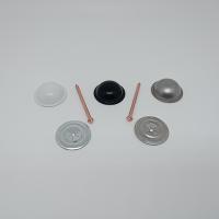 China Marine Insulation Capped Starlock 12ga 28mm Aluminum Dome Cap Washers for sale