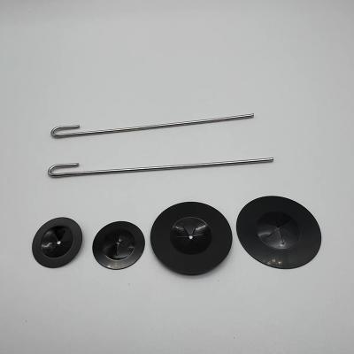 China Solar Panel Mesh Bird Barrier Deterrent J Clips With Washers Metal Wall Stainless Steel Boiler Red Hat for sale