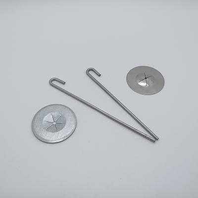 China Aluminum Solar Panel J Hook Clips Pigeon Guard Mesh Pins Solar Panel Bird Deterrent J Hooks for sale