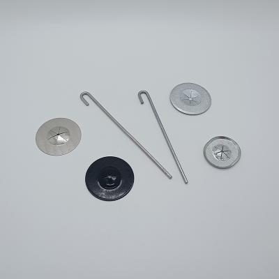 China 120MM Bird Barrier Deterrent Solar Panel J Hook Clips With Washers Metal Wall Stainless Steel Boiler for sale
