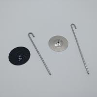 China Customized J Hook For Solar Panel Roofing Hook Bolt Zinc Plated Carbon Steel for sale