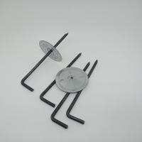 China 200mm Anchor Bolt L Shape Low Carbon Steel  For Power Plant Boiler Pipeline Insulation for sale