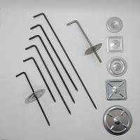 China Low Carbon Steel Insulation Hook L Shaped Anchor Stainless Steel Power Plant for sale